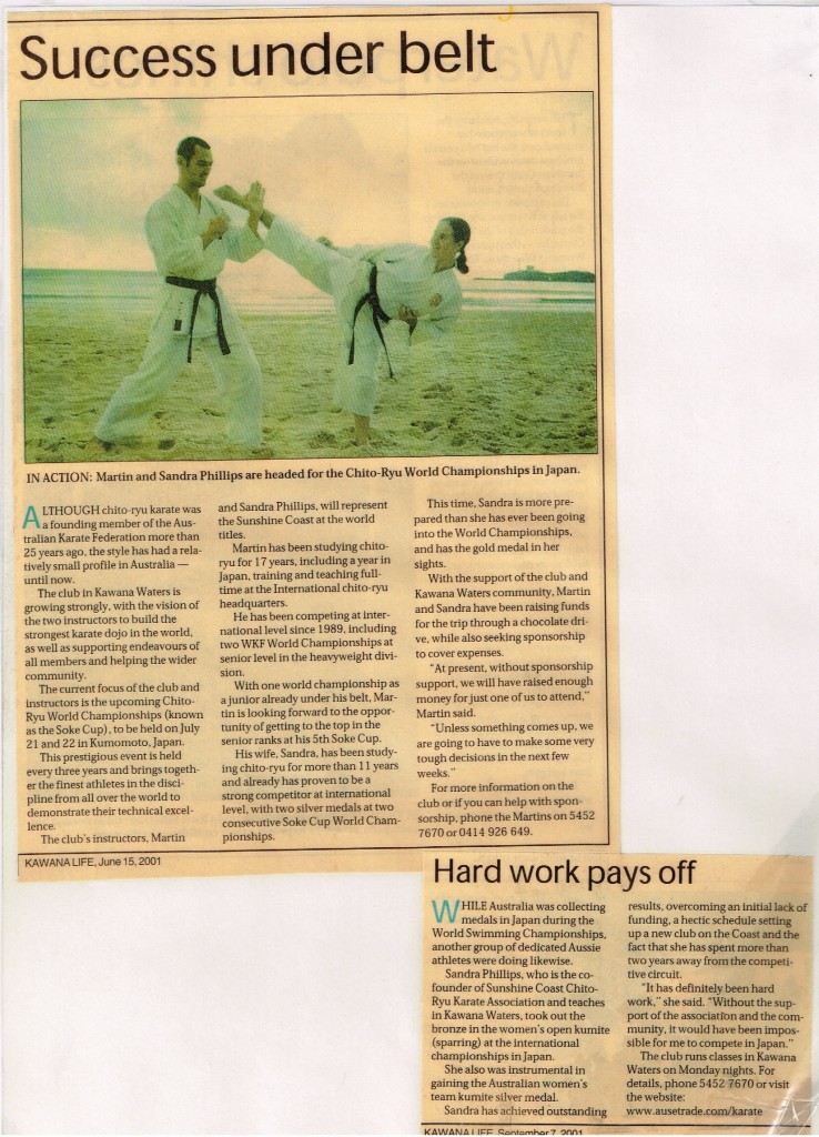 newspaper 18 - Karate 4 Life